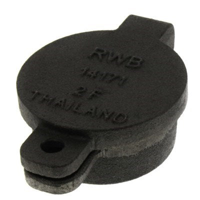 14171 (R.W. Beckett Corp) | Female Hinged Fill Box/Cap 2 (Zinc Pl) | H